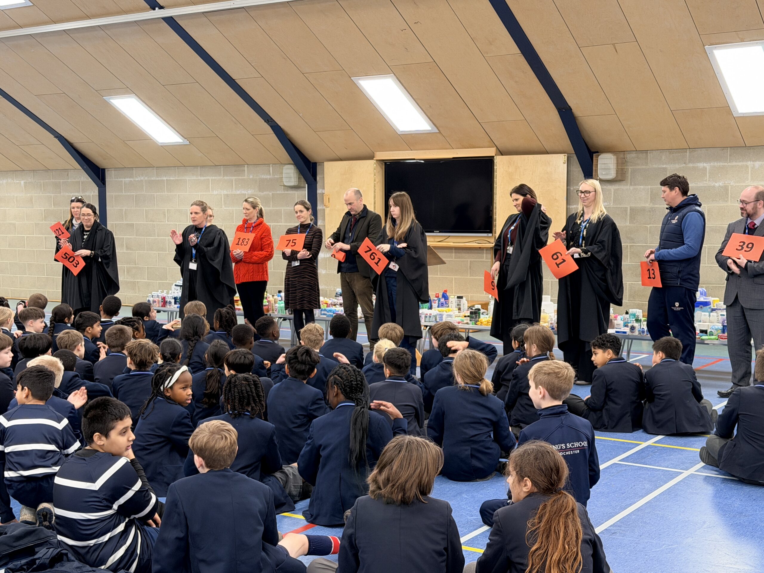 Huge Thanks from the Hygiene Bank | King's School Rochester