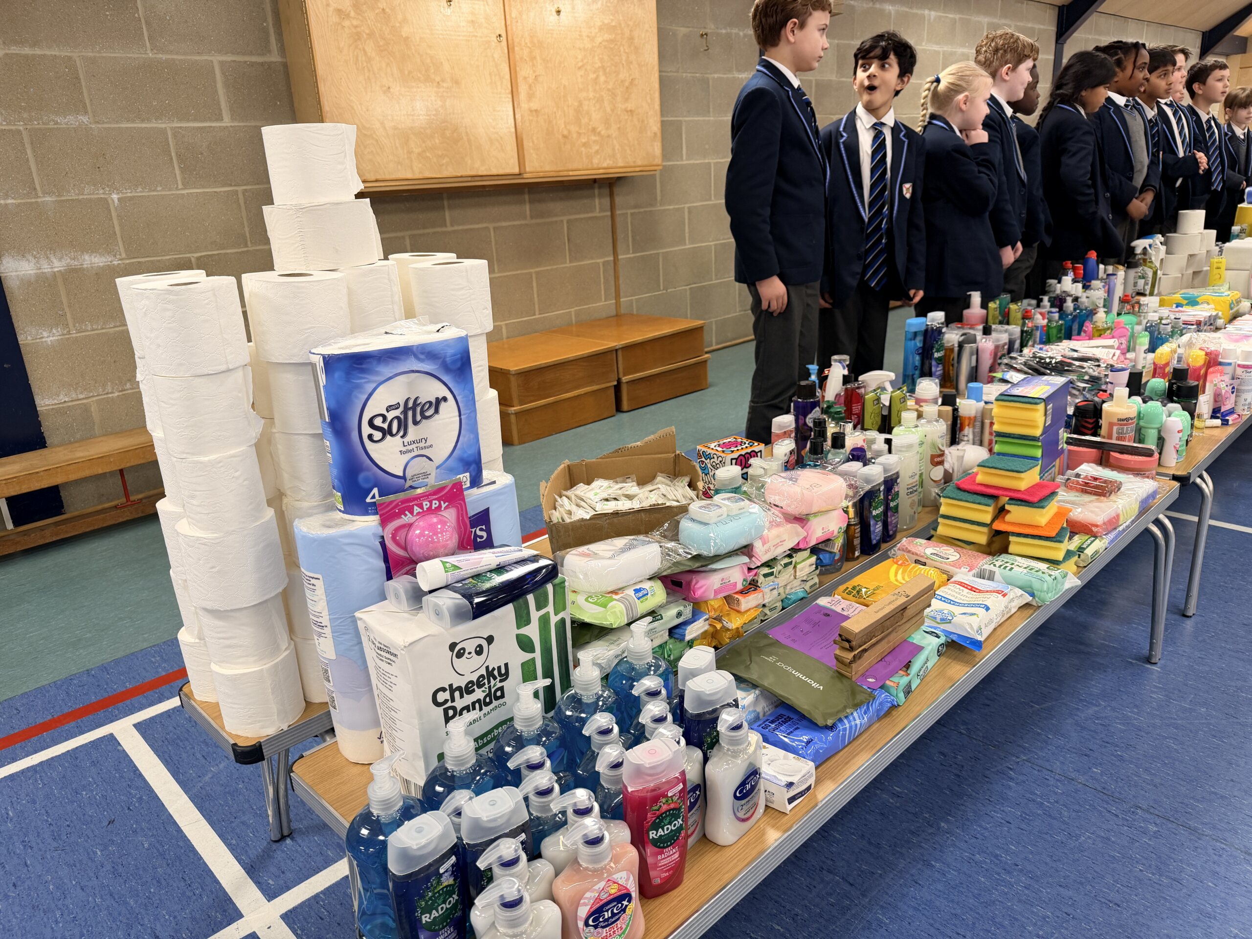 Huge Thanks from the Hygiene Bank | King's School Rochester